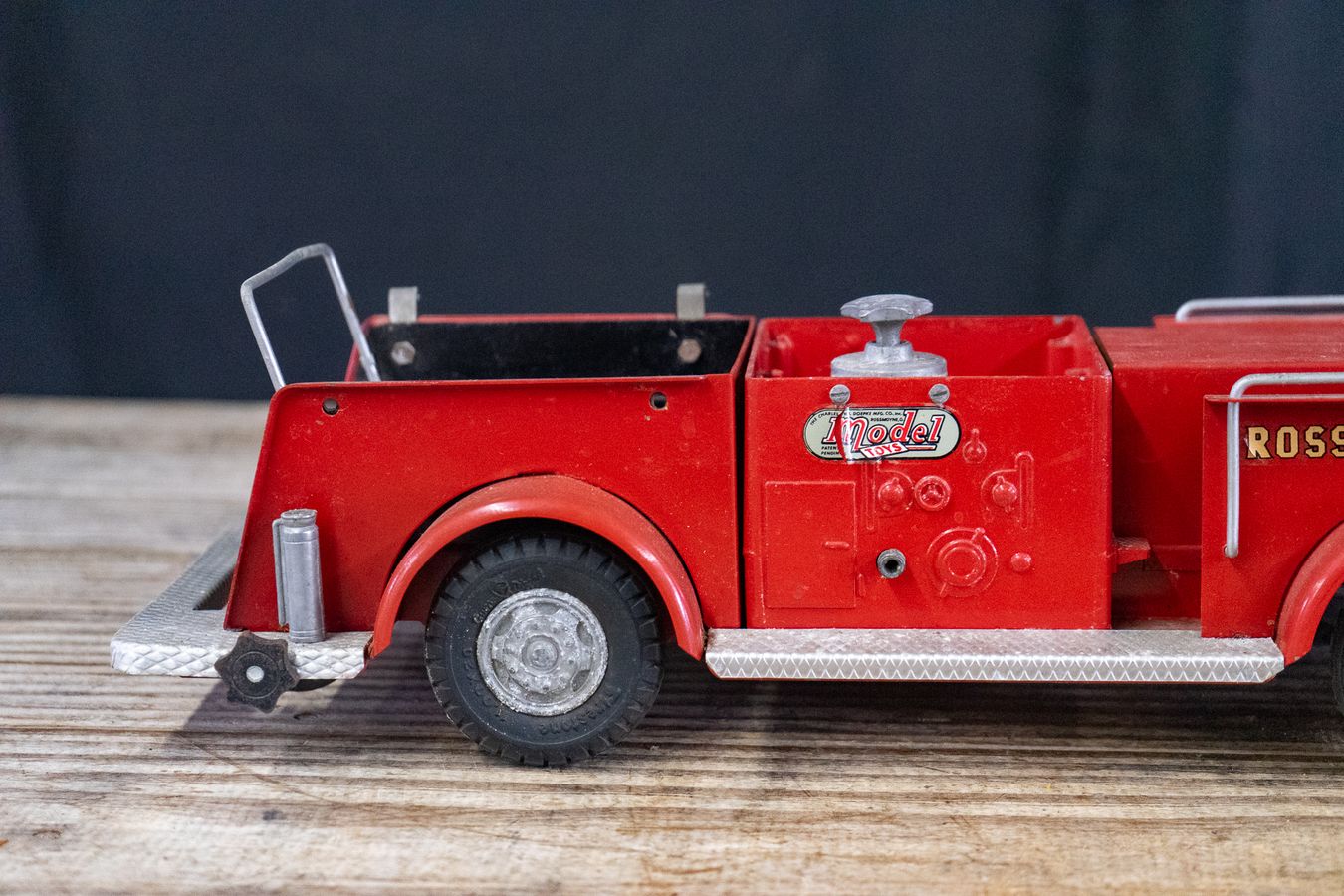 1950s Doepke Model Toys Rossmoyne Pumper Fire Truck | Harritt Group, Inc