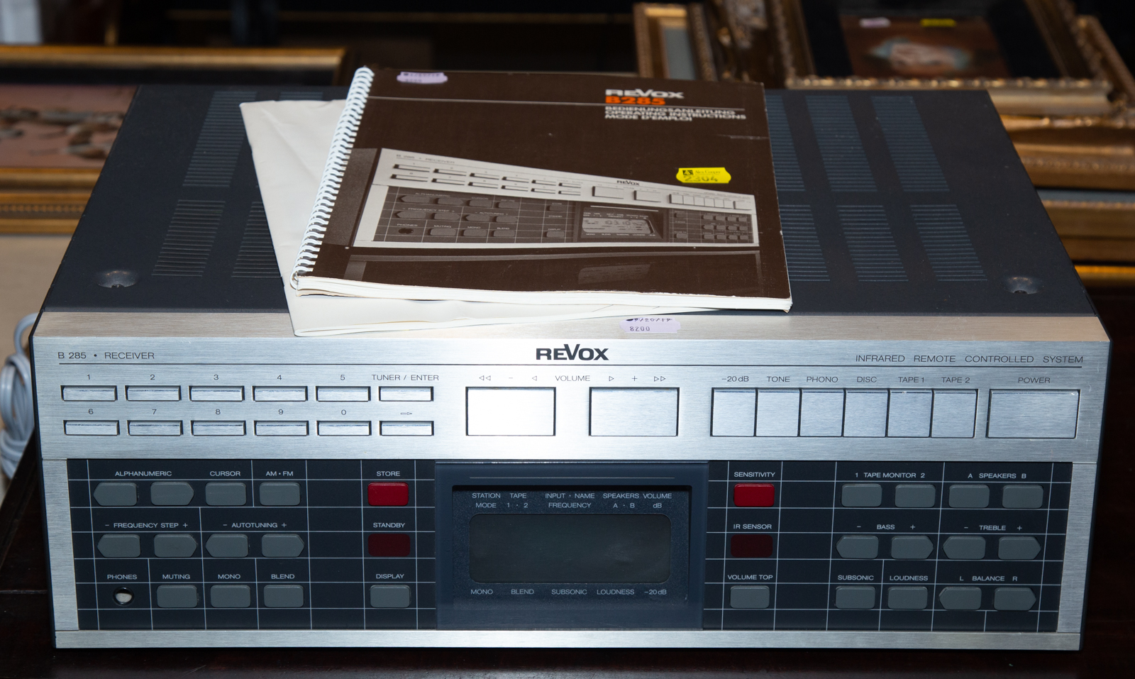 Revox B-285 Receiver with Manuals | Barnebys