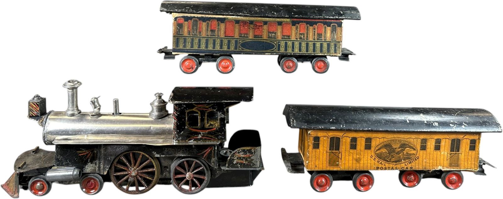 BEGGS LIVE STEAM LOCOMOTIVE PASSENGER SET | Bertoia Auctions