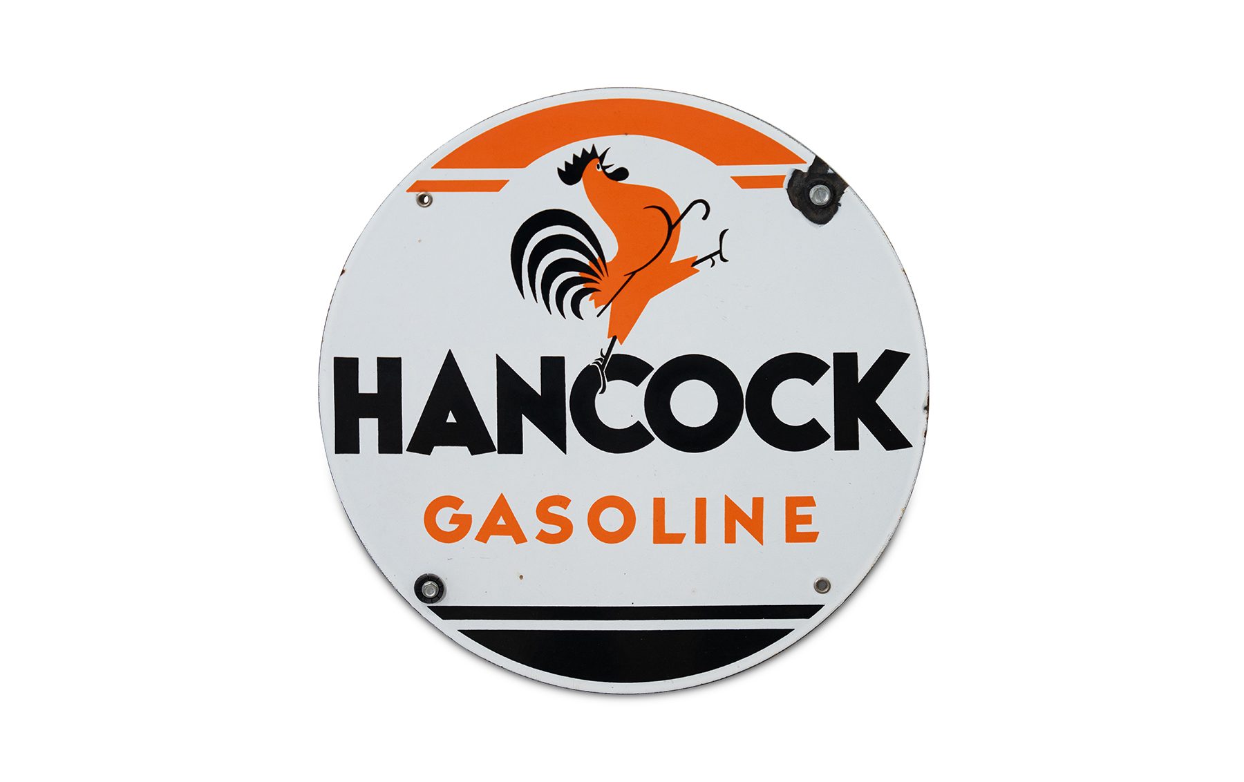'Hancock Gasoline' Sign | Gooding Christie's