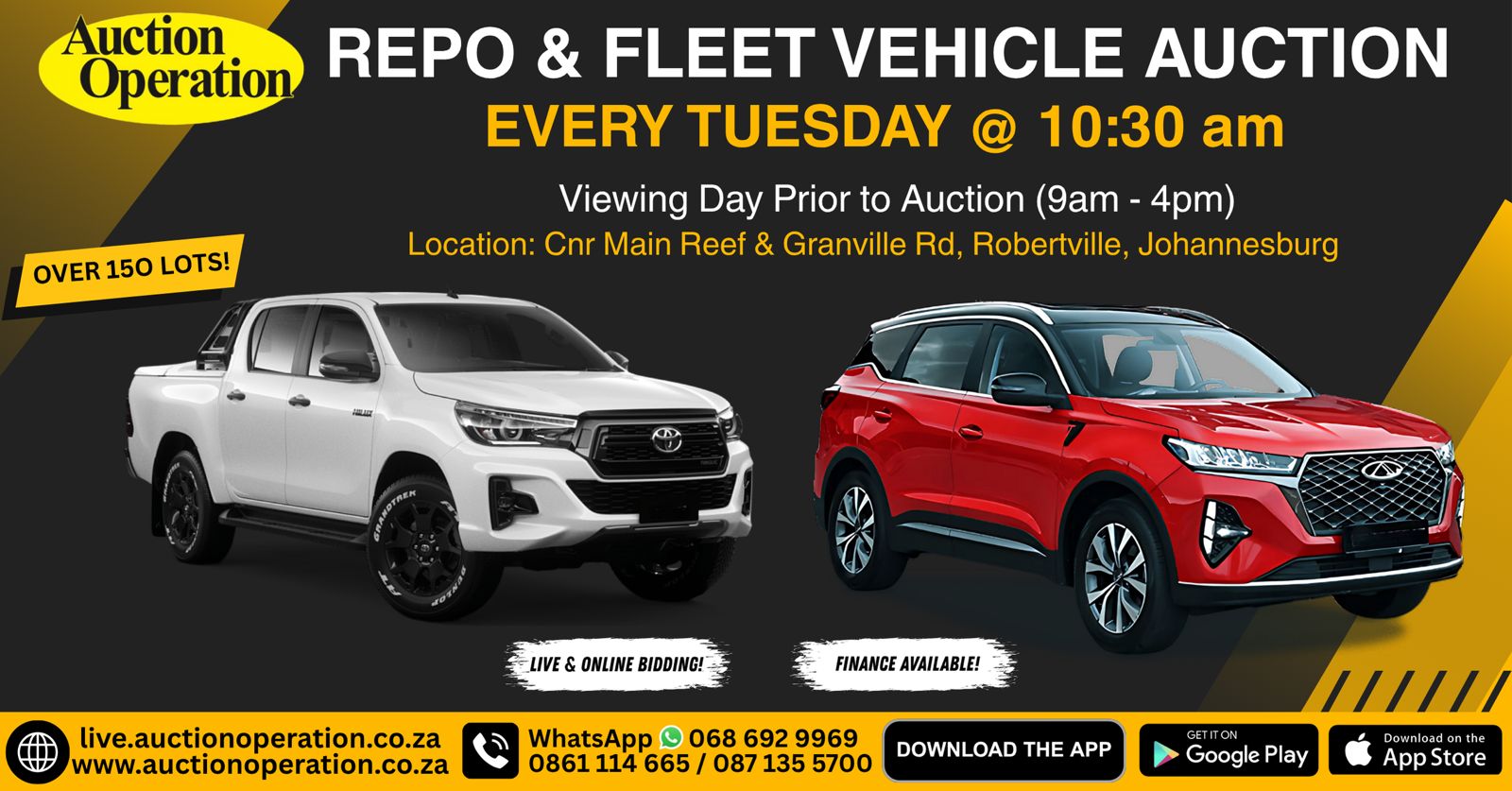 Upcoming Auctions | Auction Operation