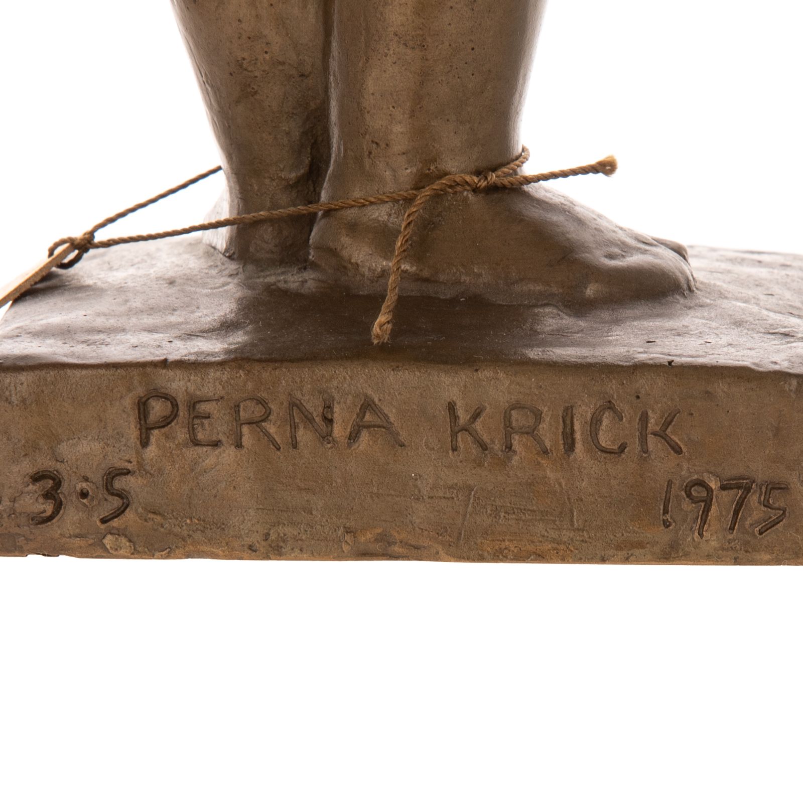 Perna Krick. "The Strong One," bronze | Alex Cooper - Fine Art