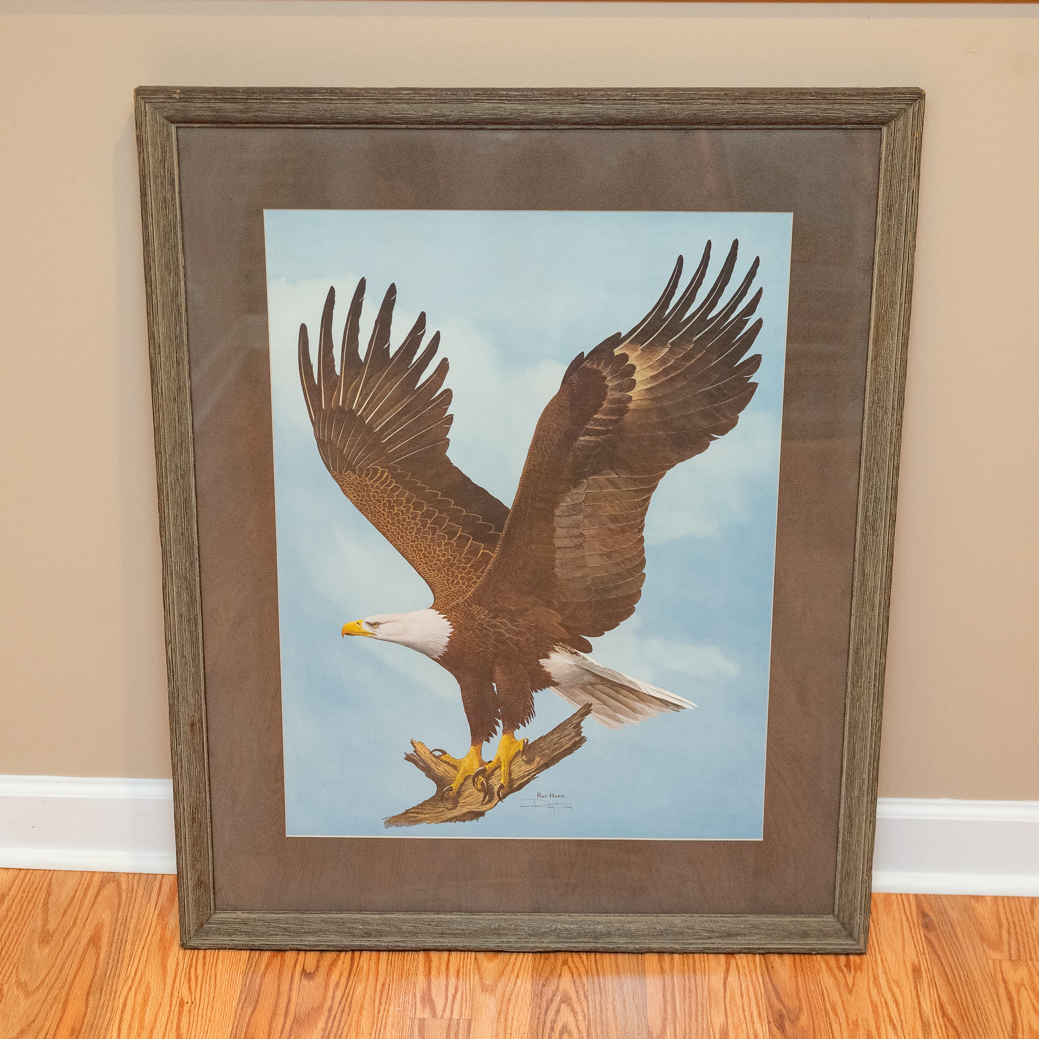 Ray Harm "American Eagle" Framed Print | Harritt Group, Inc