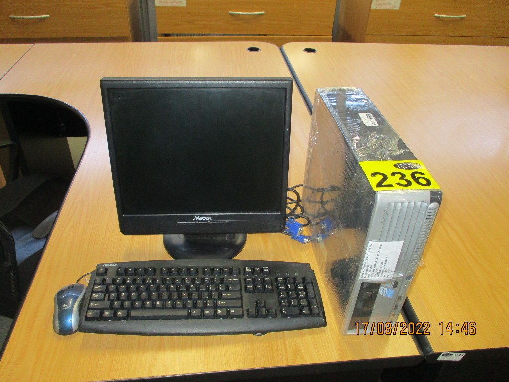 236 - 1 X INTEL PENTIUM D 80GB HDD- 1G RAM COMPUTER .. CONDITION: PLUS ...