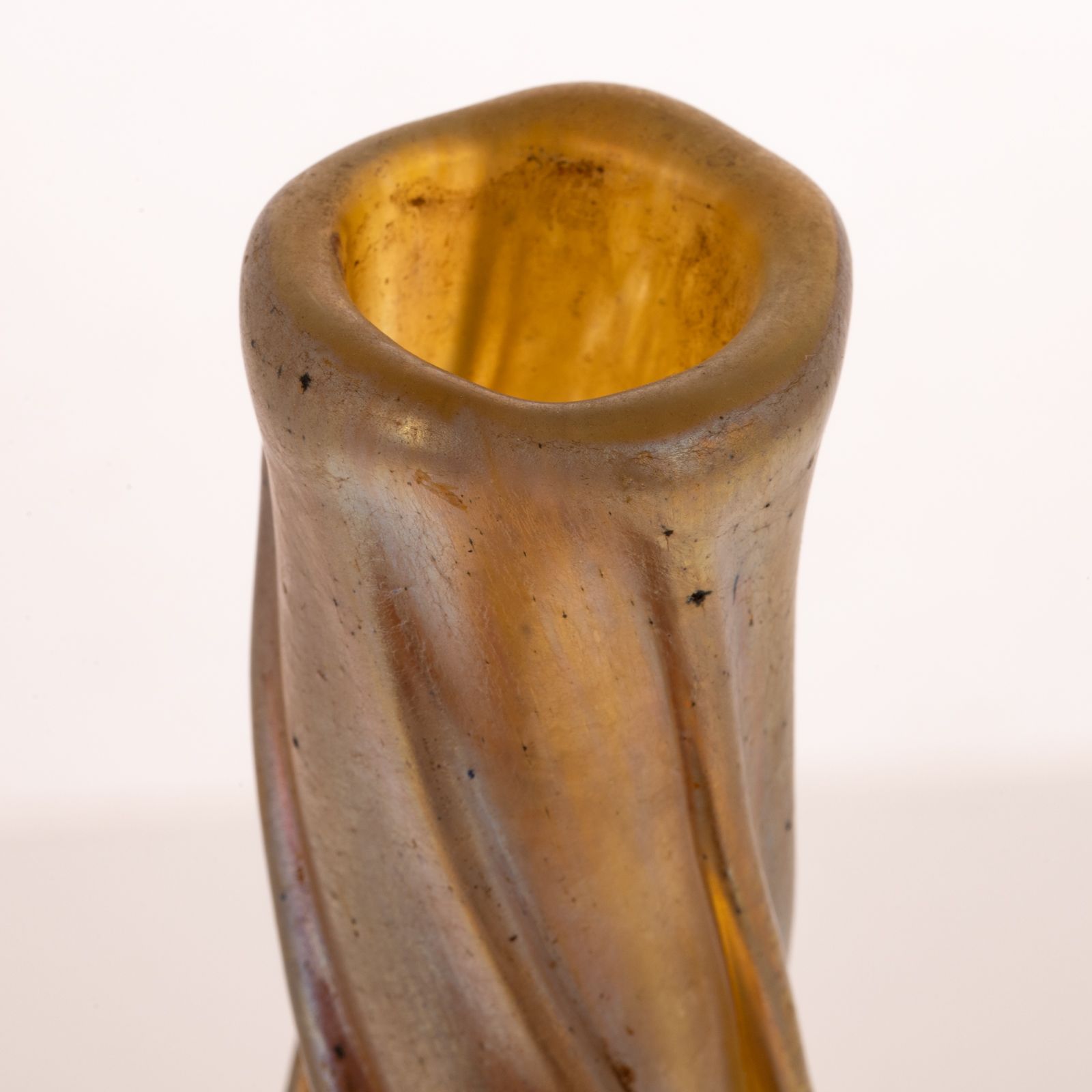 A Loetz Candia Papillon Tree Trunk Form Vase | Alex Cooper - Fine Art