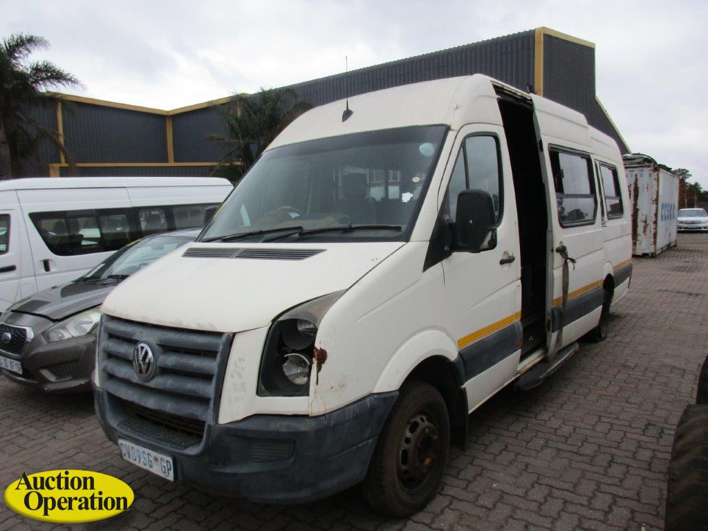 81 - 2012 CV89SGP VW CRAFTER MINI BUS A/T (LEXUS V8 ENGINE FITTED) (VIN ...