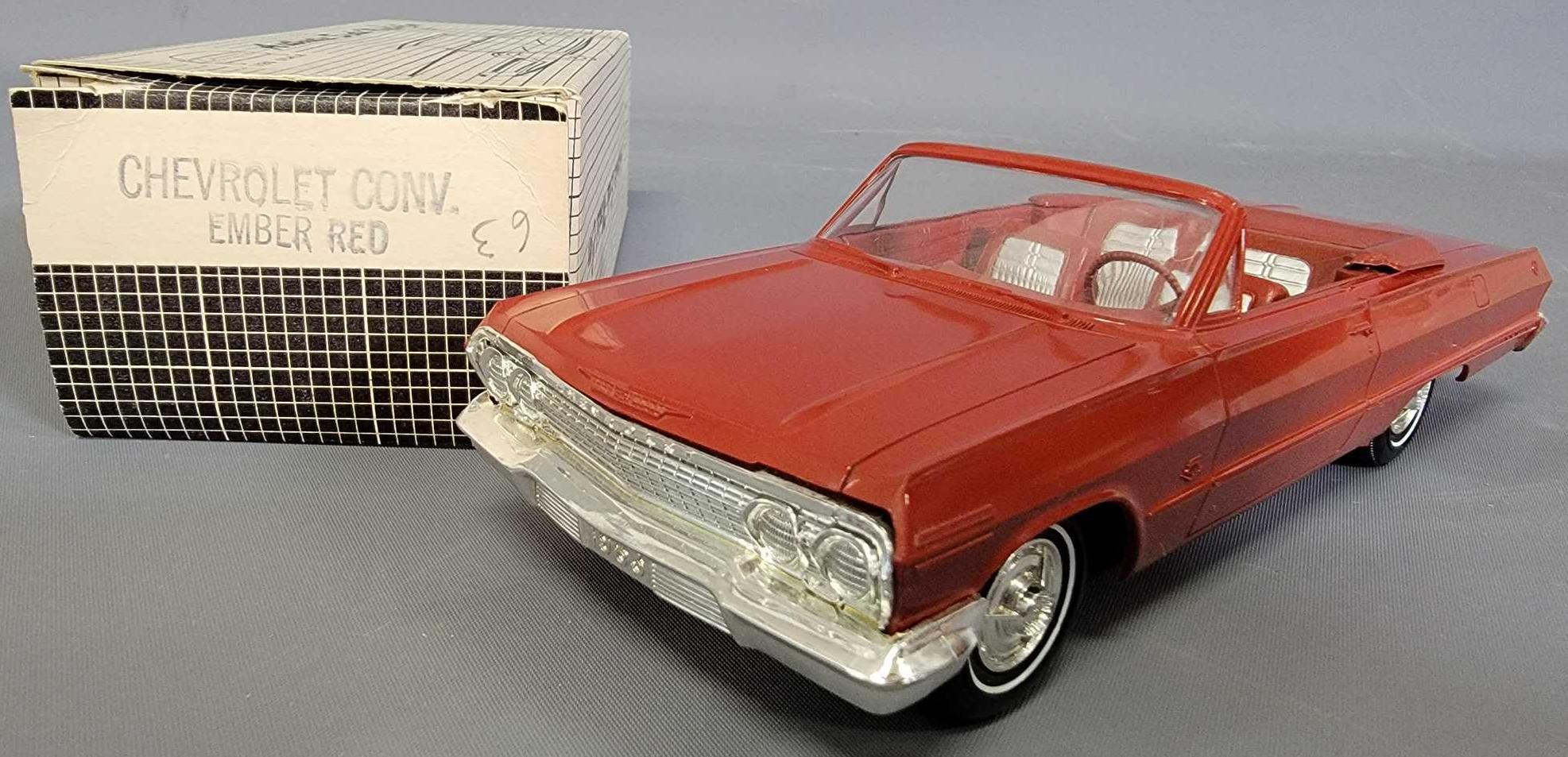 1963 Chevrolet Impala SS Convertible in Ember Red Original Condition D ...