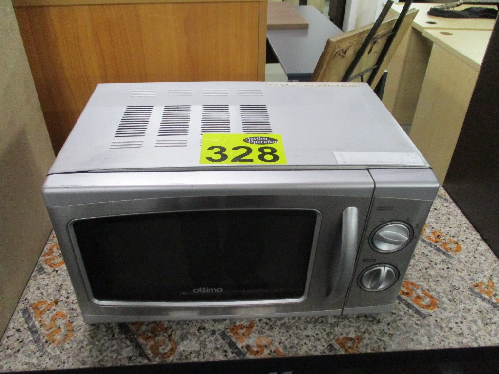 328 - 1 X OTTIMO MICROWAVE .. CONDITION: PLUS 15% VAT & 10% BUYERS PREMIUM