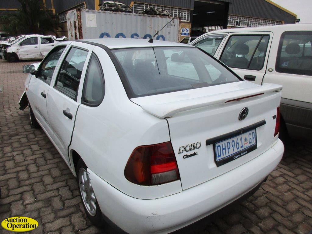 170 - DHP961GP VW POLO CLASSIC 1.8i (VIN #: ) (ODO: 295779) (No Papers ...