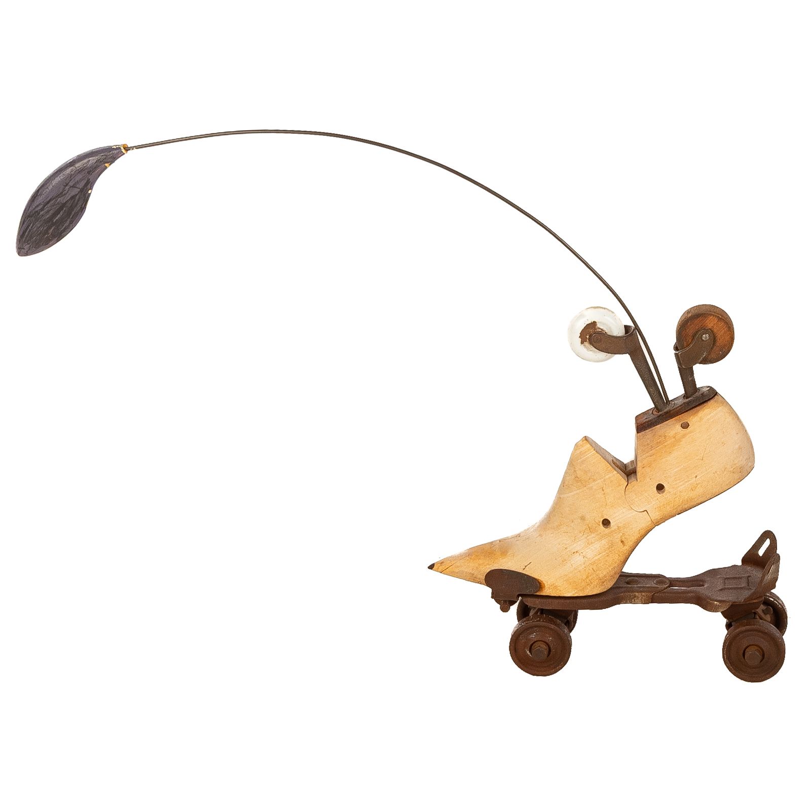 Susan Bailey. "Shoes on Wheels," mixed media | Alex Cooper - Fine Art