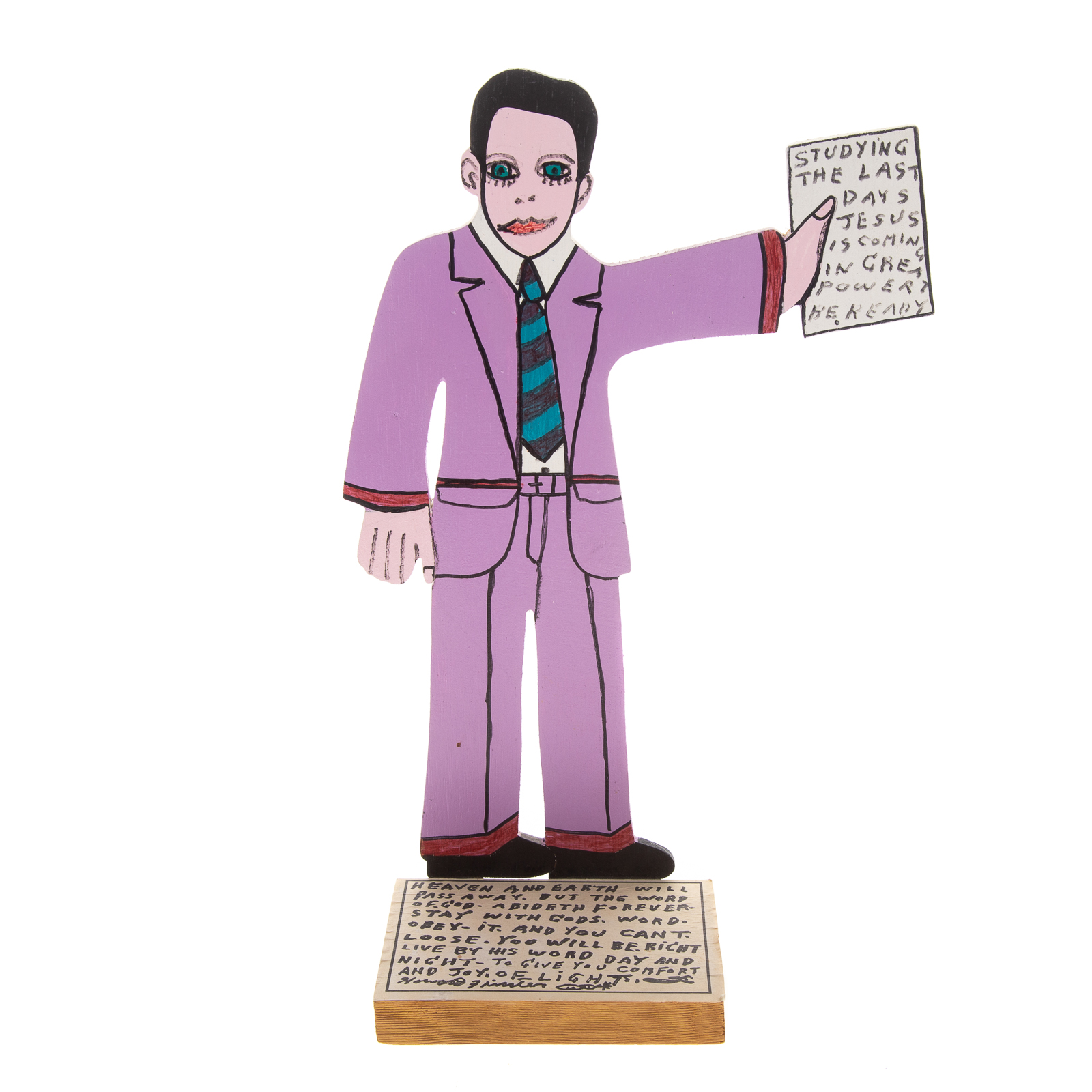 Howard Finster. Self Portrait as Preacher | Barnebys