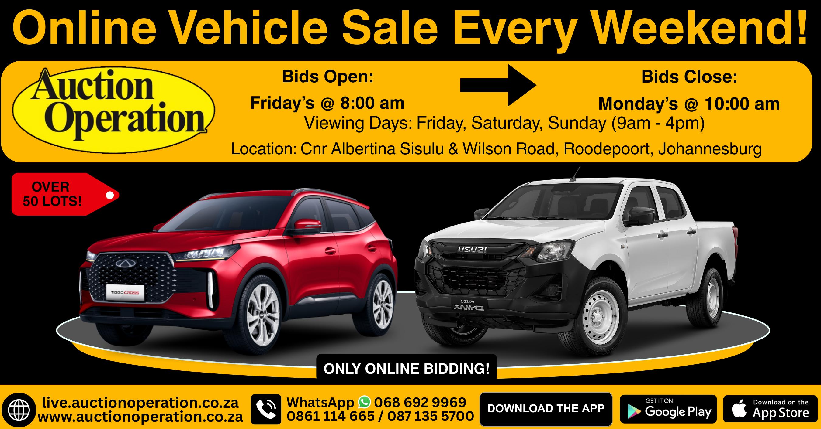 Upcoming Auctions | Auction Operation