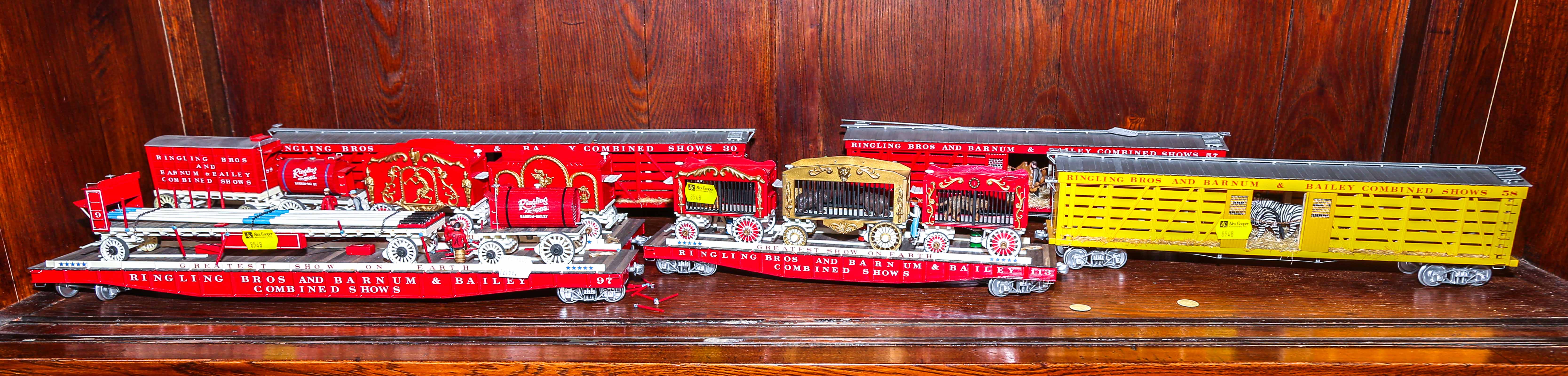 Ringling Bros and Barnum & Bailey Circus Train Set | Alex Cooper - Fine Art
