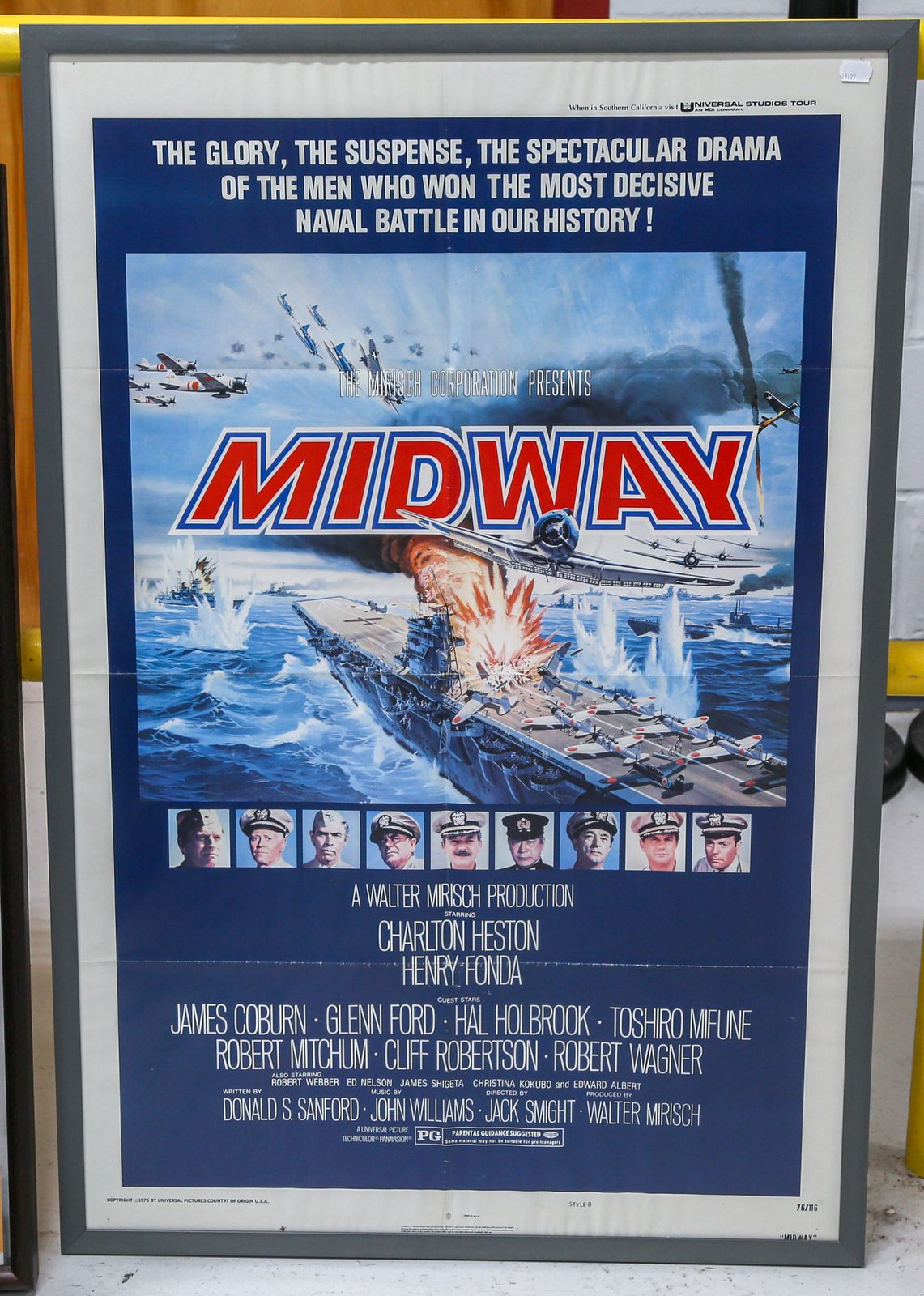 Six Large Vintage Movie Posters, Framed | Alex Cooper - Fine Art
