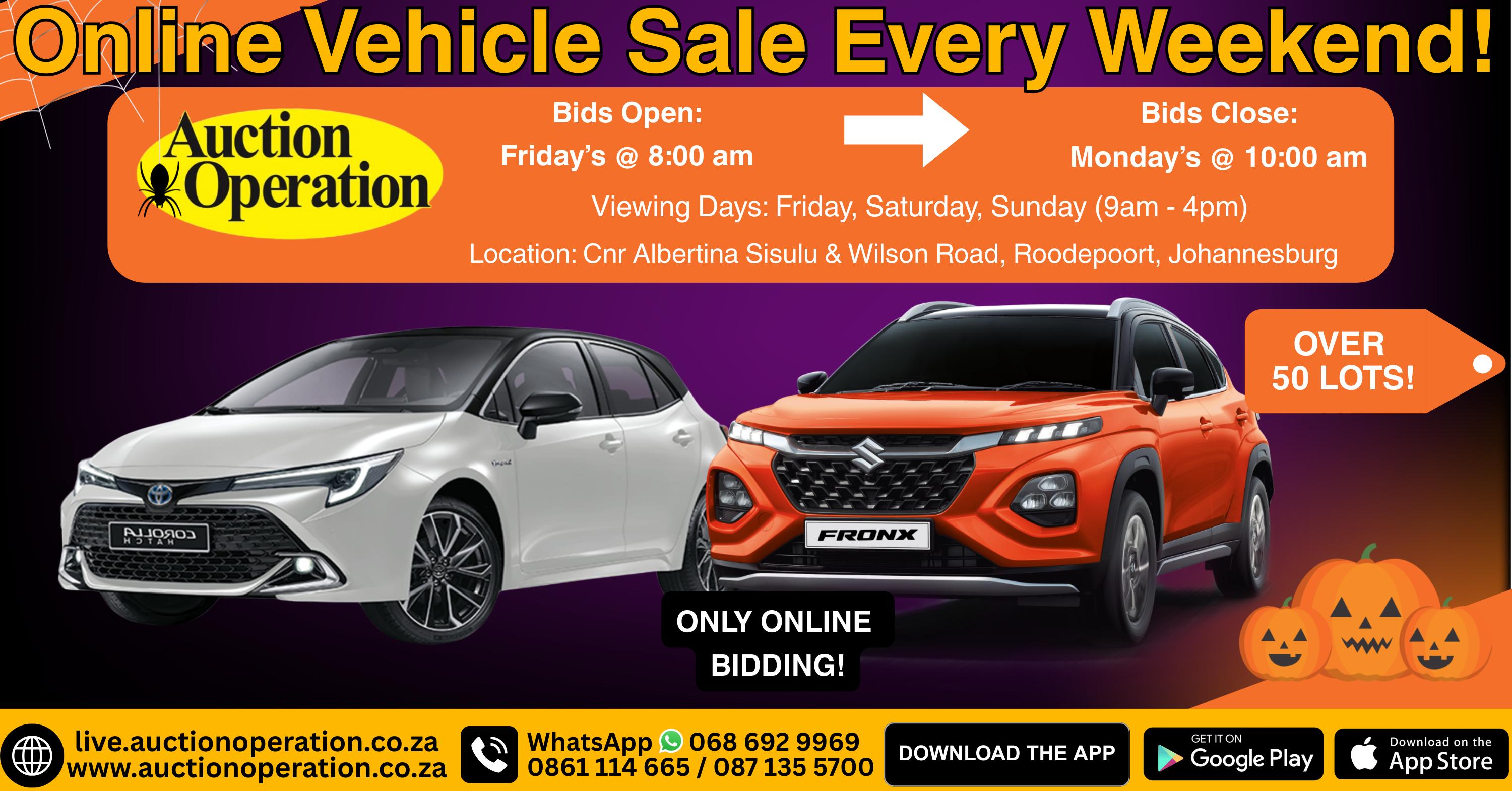 Upcoming Auctions | Auction Operation