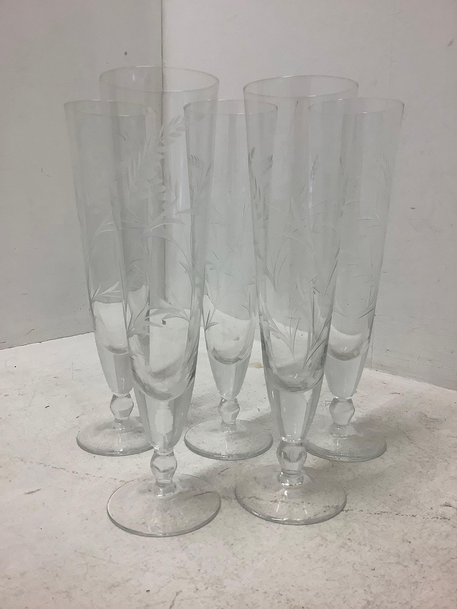 Contemporary champagne flutes store