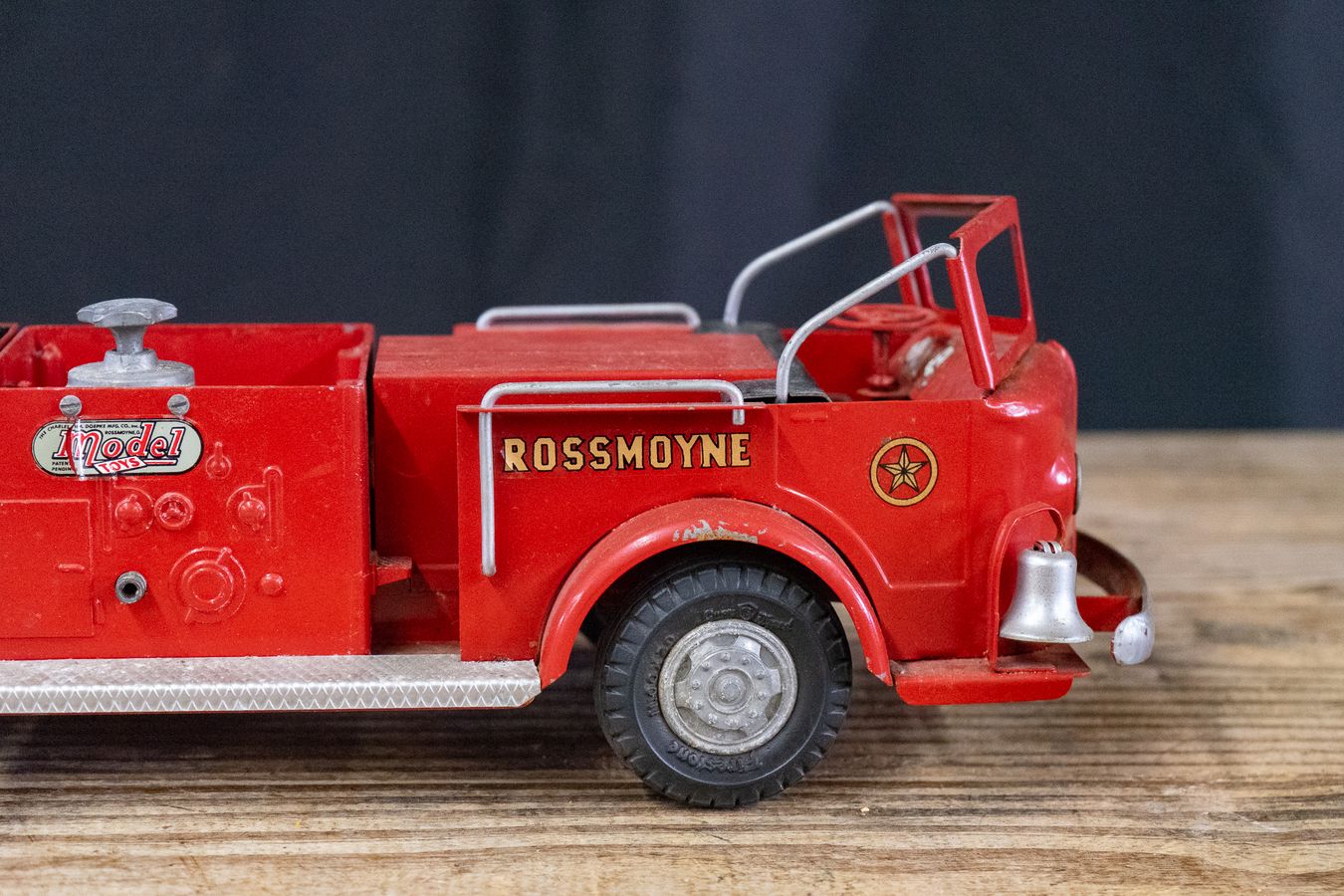 1950s Doepke Model Toys Rossmoyne Pumper Fire Truck | Harritt Group, Inc