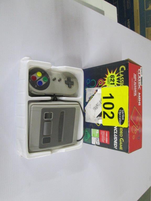 102A - 1 X SUPER RETRO GAME .. CONDITION: PLUS 15% VAT & 10% BUYERS PREMIUM
