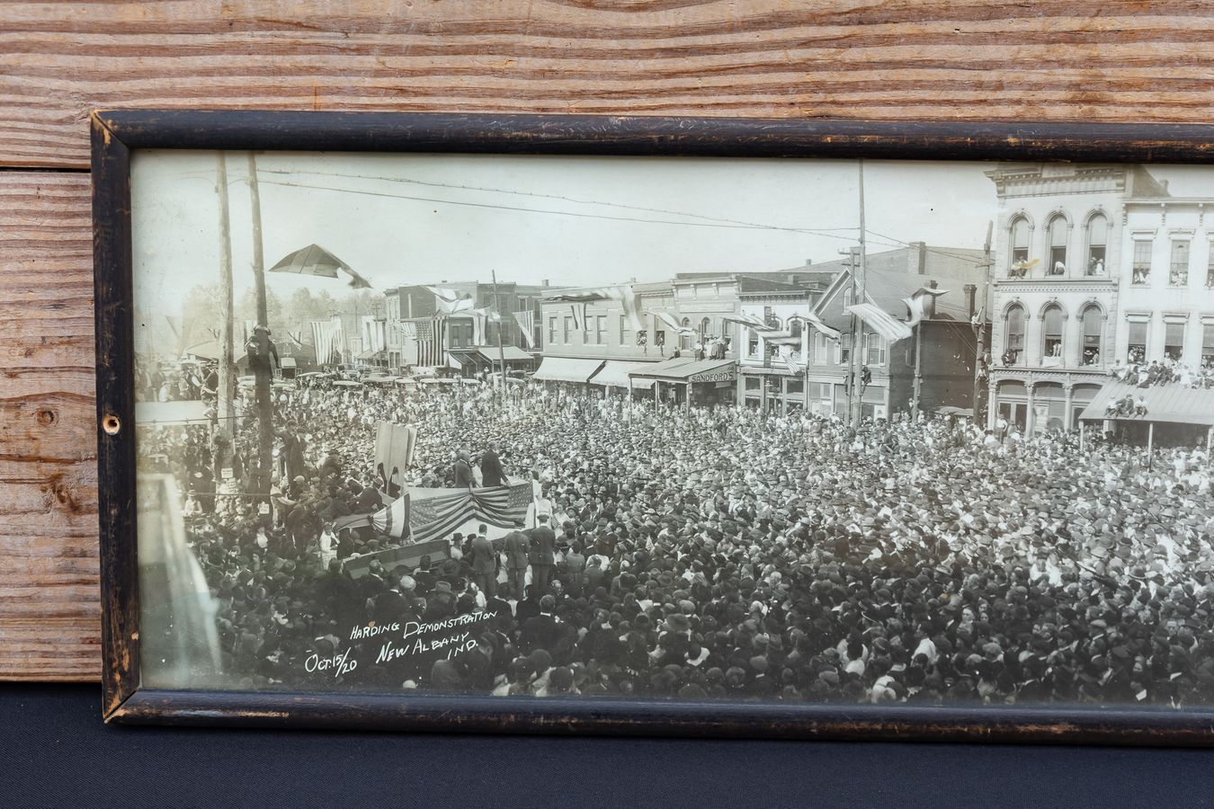 1920 Historic Warren G Harding Presidential Campaign Demonstration ...