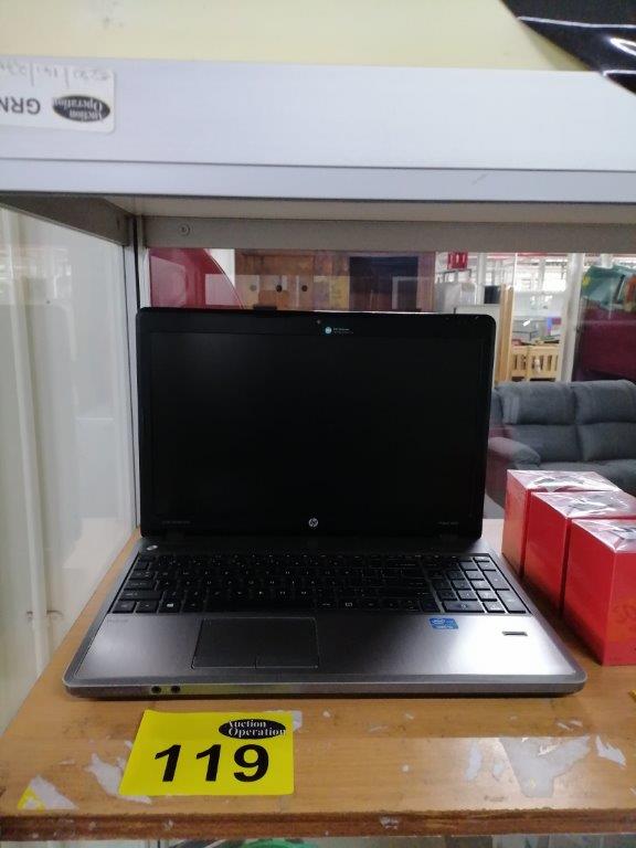 119 - 1 X HP I CORE 5 700 GB 6GB RAM WINDOW 10 LAPTOP .. CONDITION ...