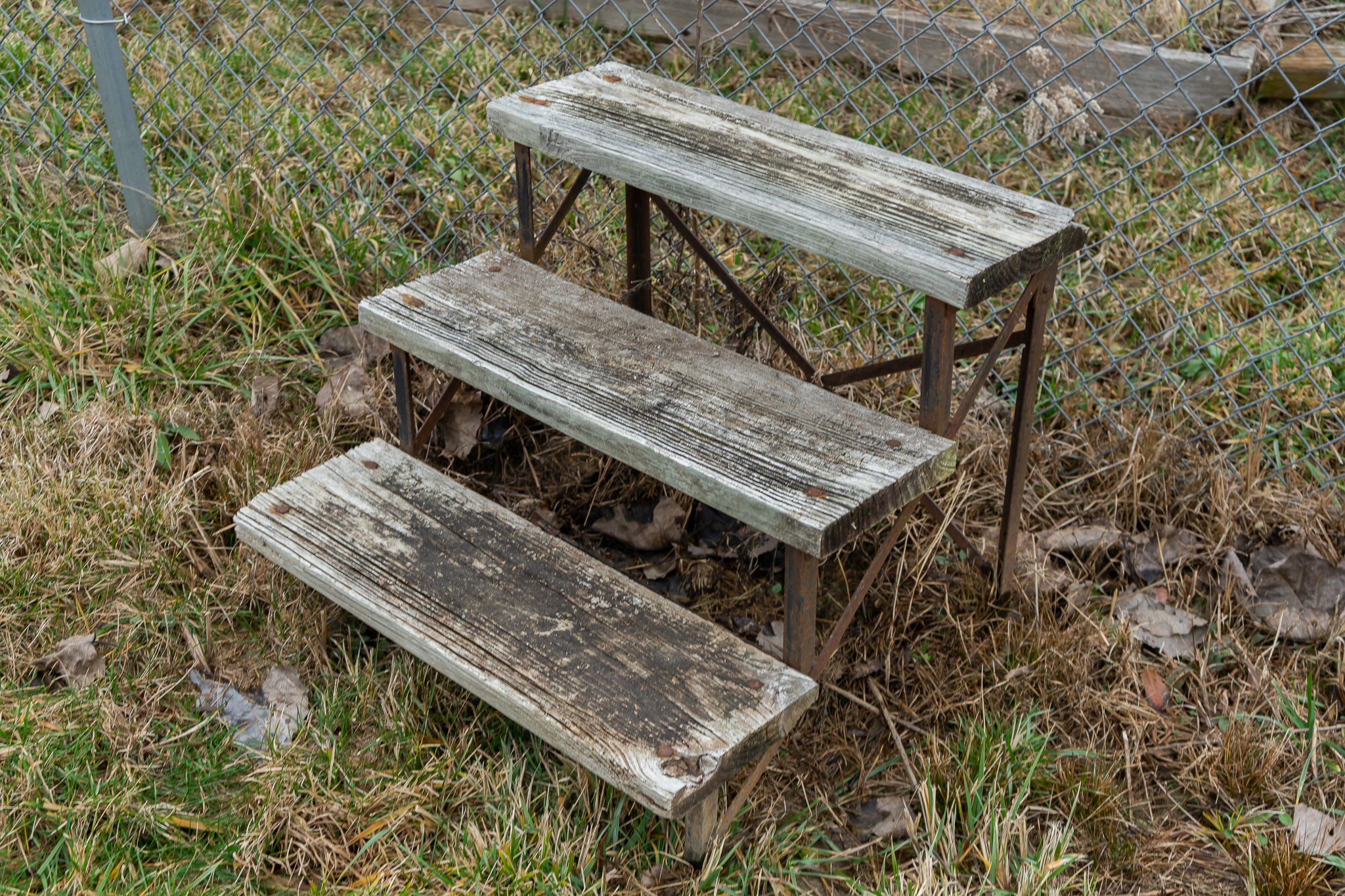 Outdoor Three Step Staircase | Harritt Group, Inc