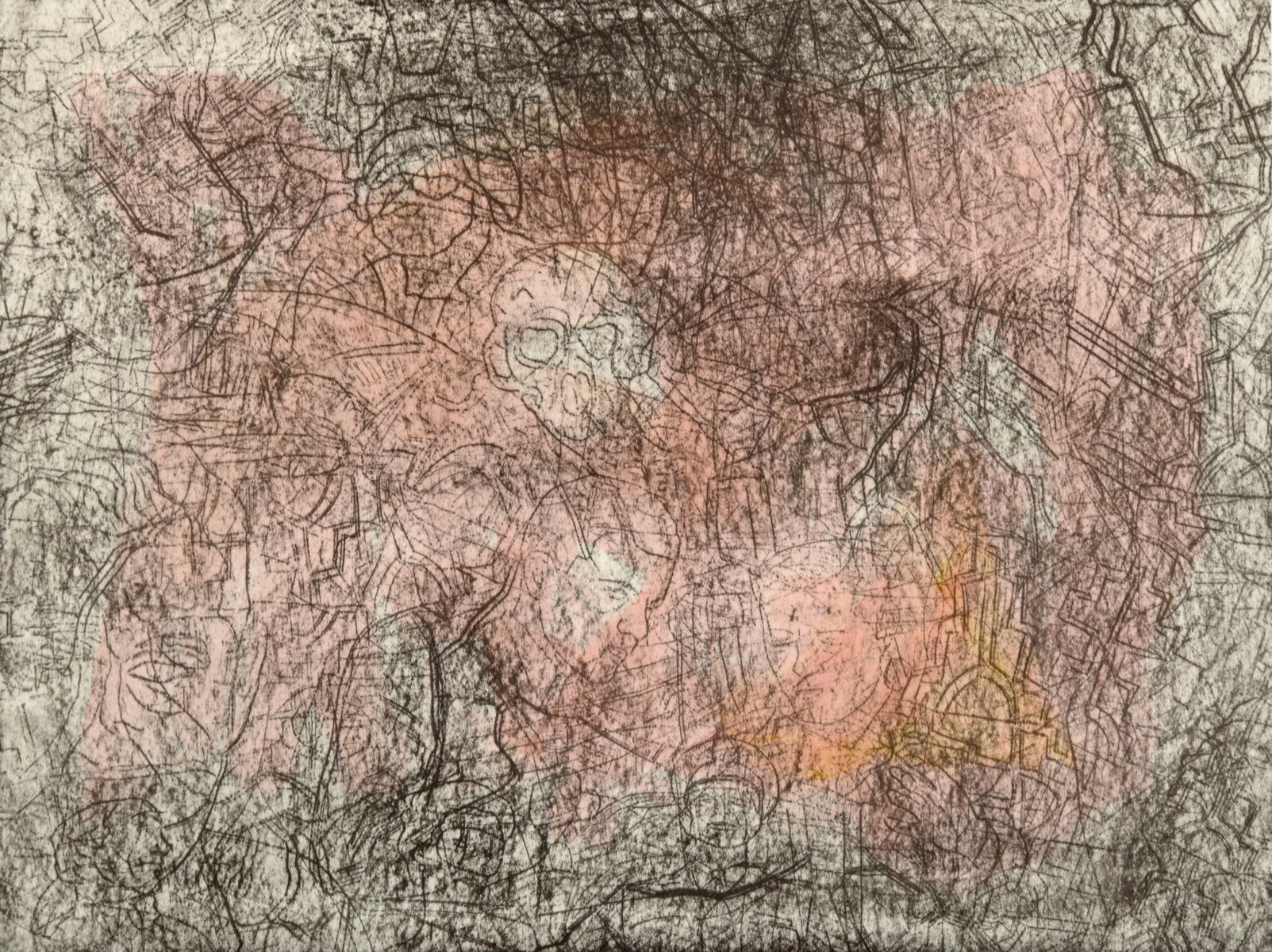 Joseph Nechvatal Platinum Print, Signed Edition - Joseph Nechvatal (b ...