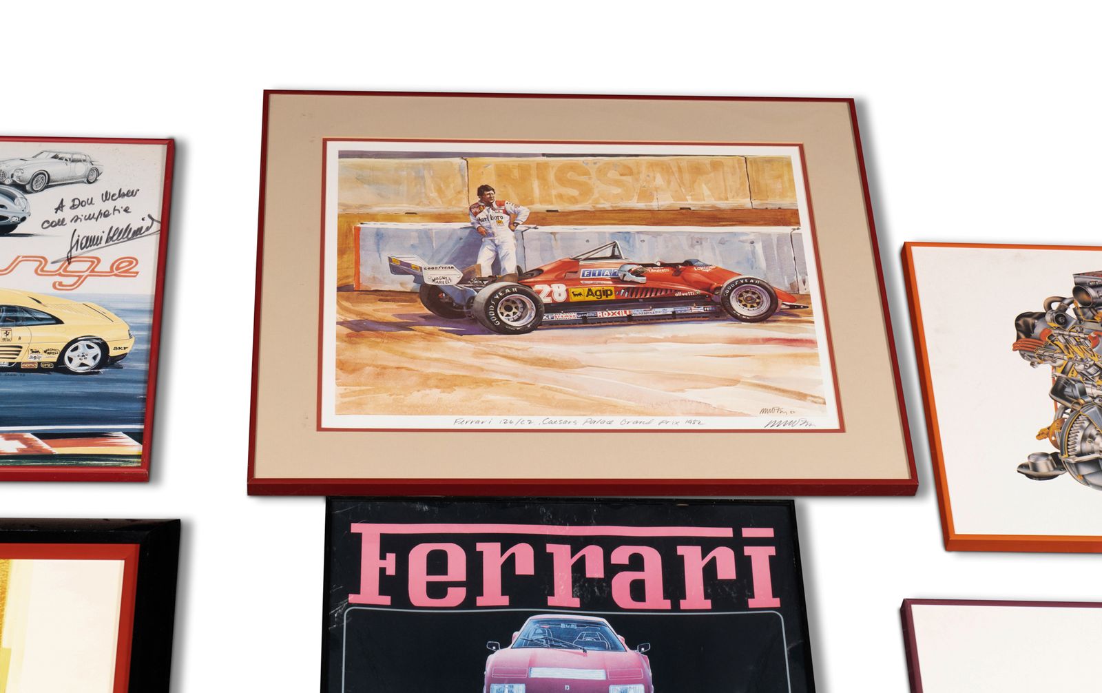Assorted Ferrari Posters and Paintings | Gooding Christie's