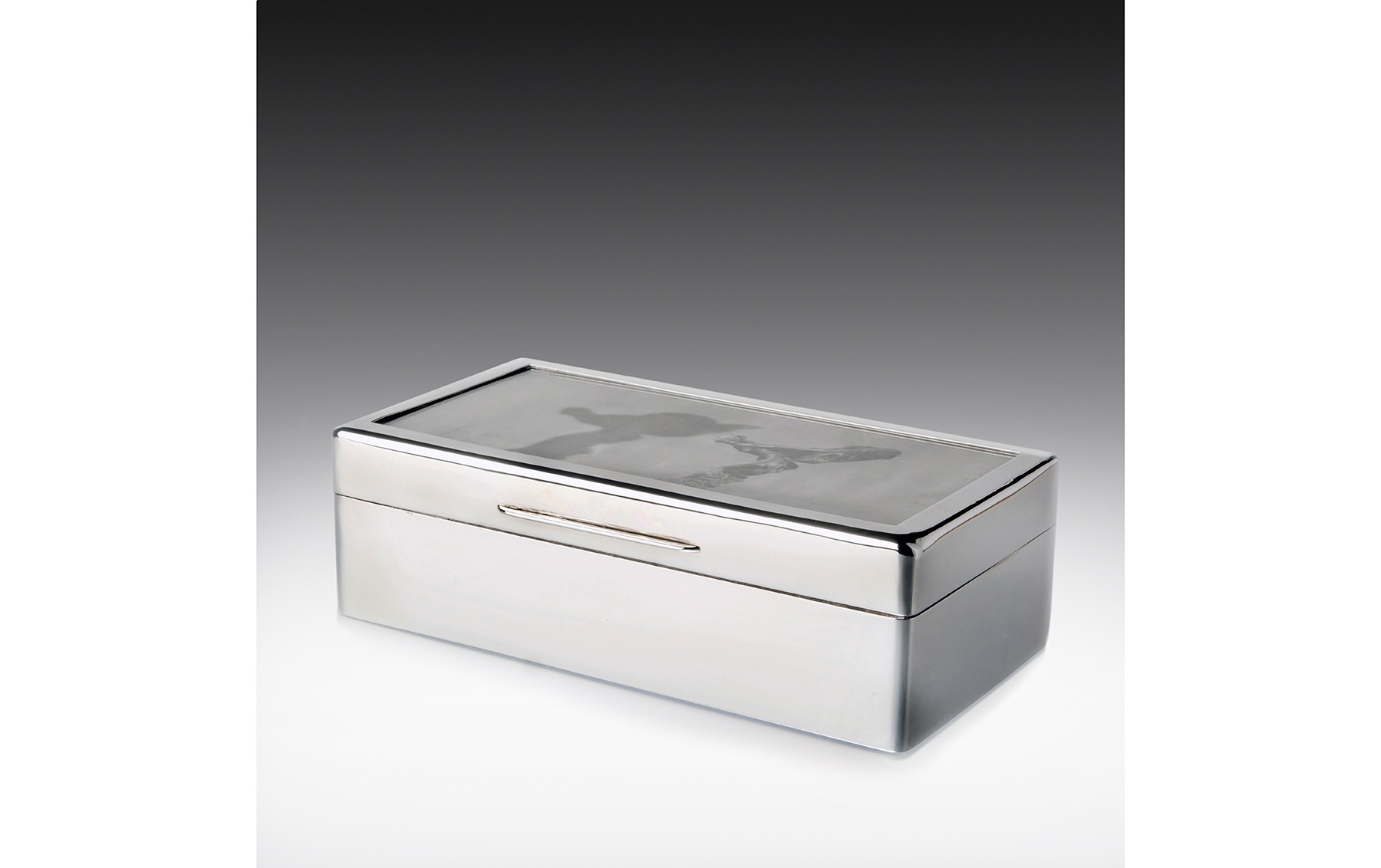 Sterling Silver Rolls-Royce Cigarette Box by Saunders & Shepherd, 1927 ...